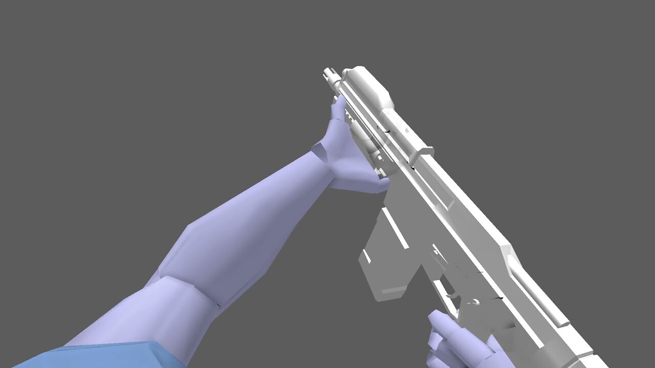 ArtStation - FPS Weapon Draw, Fire, Reload, Inspect, and Put Away