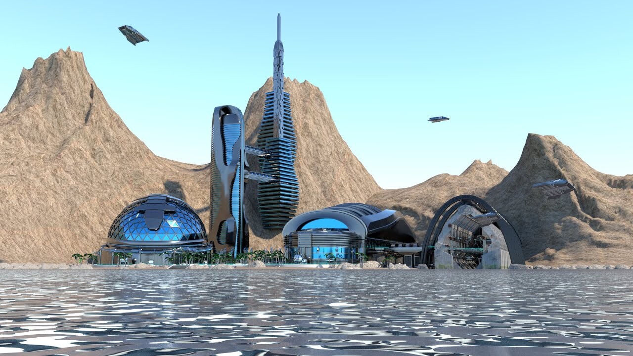 ArtStation - Sci Fi Environment Showcase Video