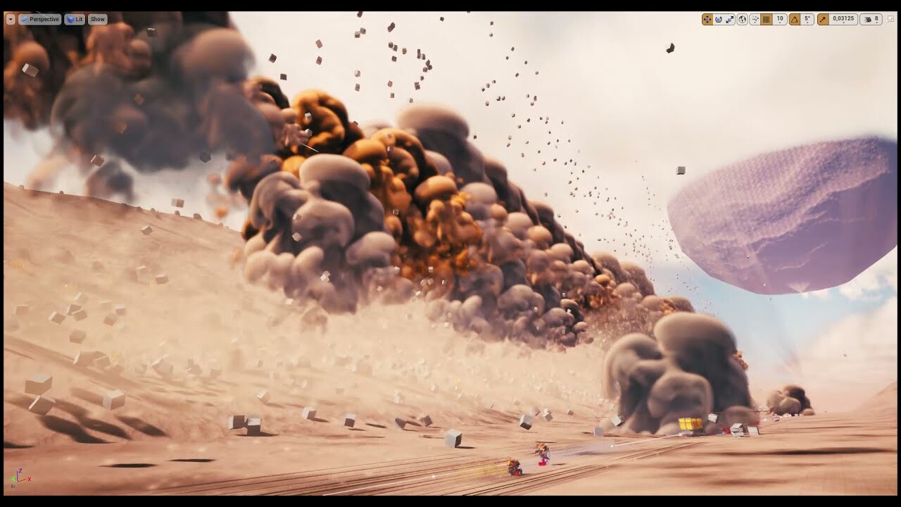 ArtStation - Unreal Explosion