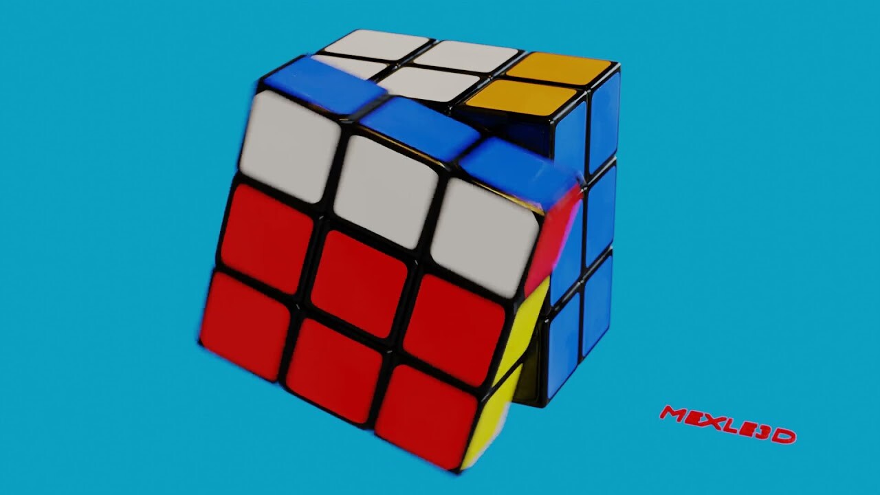 ArtStation - Rubiks Cube Animation