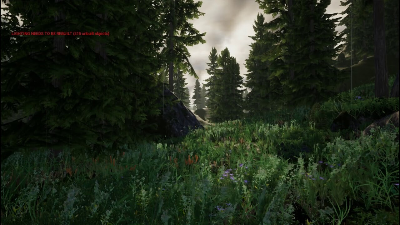 ArtStation - Rainy Forest