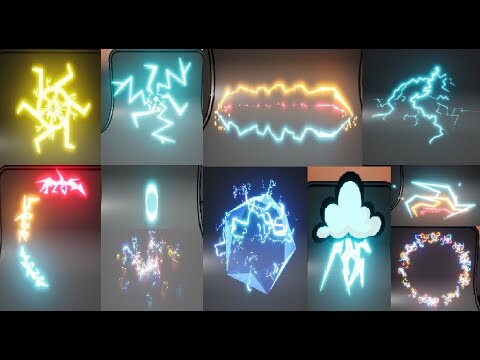 ArtStation - Unreal Engine Niagara | Lighting Bolt vfx effect | UE4