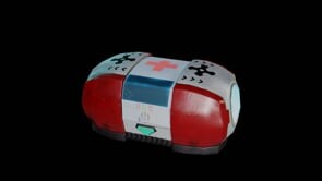 ArtStation - low poly sci-fi first aid box
