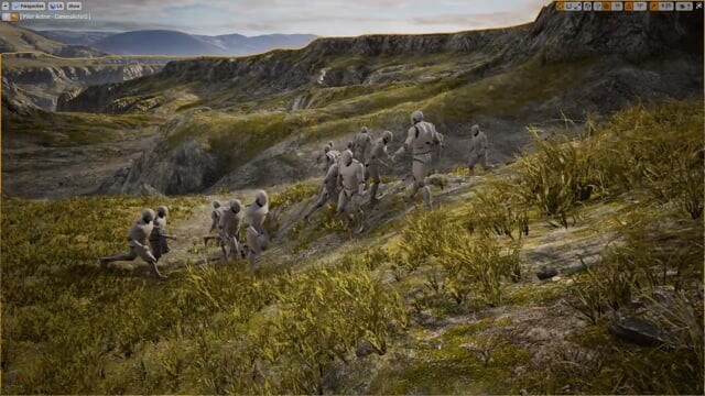 ArtStation - AI NPC Crowd Simulation