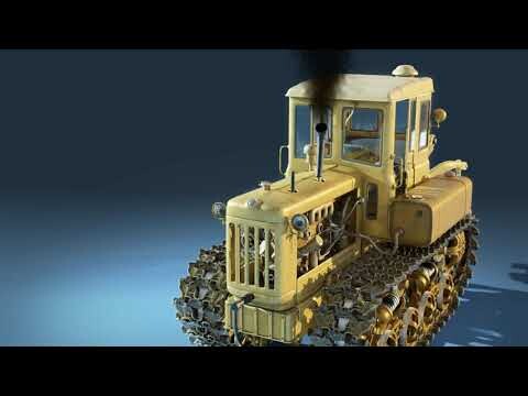 ArtStation - Tractor animation