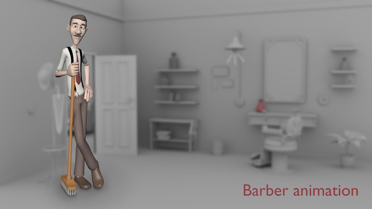 ArtStation - Barber animation reel