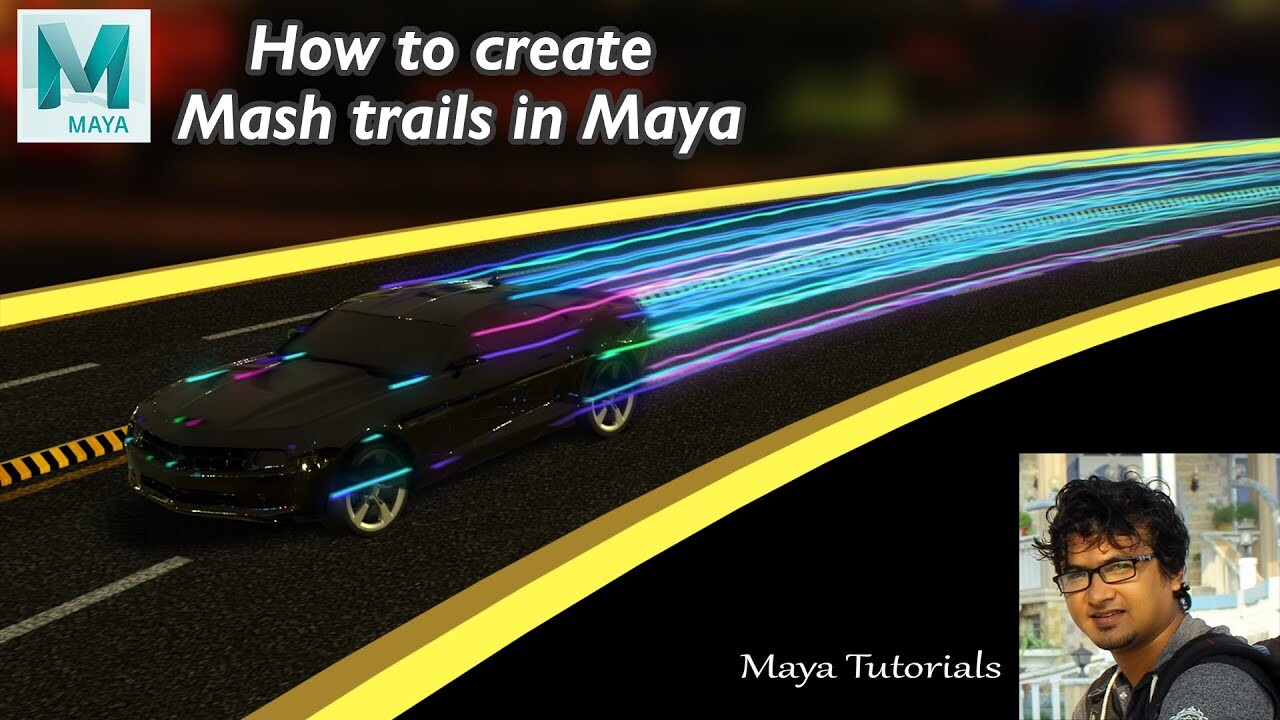 ArtStation - How to create Mash trails in Maya