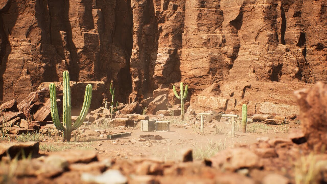 ArtStation - Desert Scene (Unreal Engine 4)