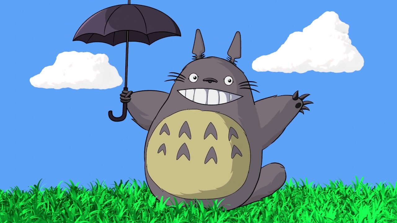ArtStation - Totoro - animated in Grease Pencil on Blender