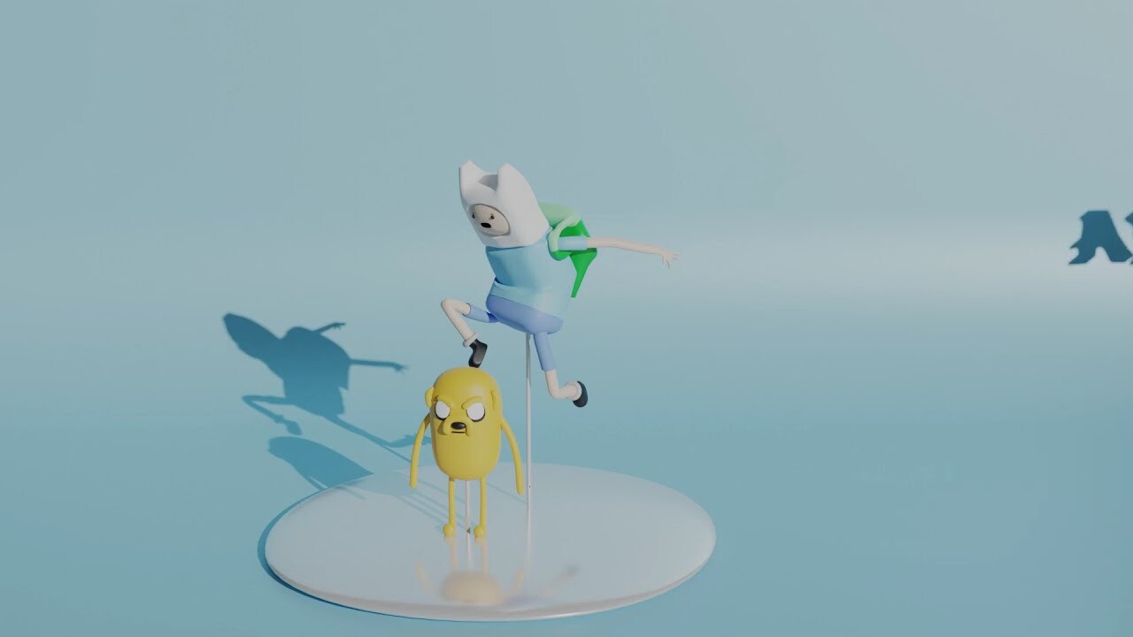 ArtStation - Adventure Time Intro animation