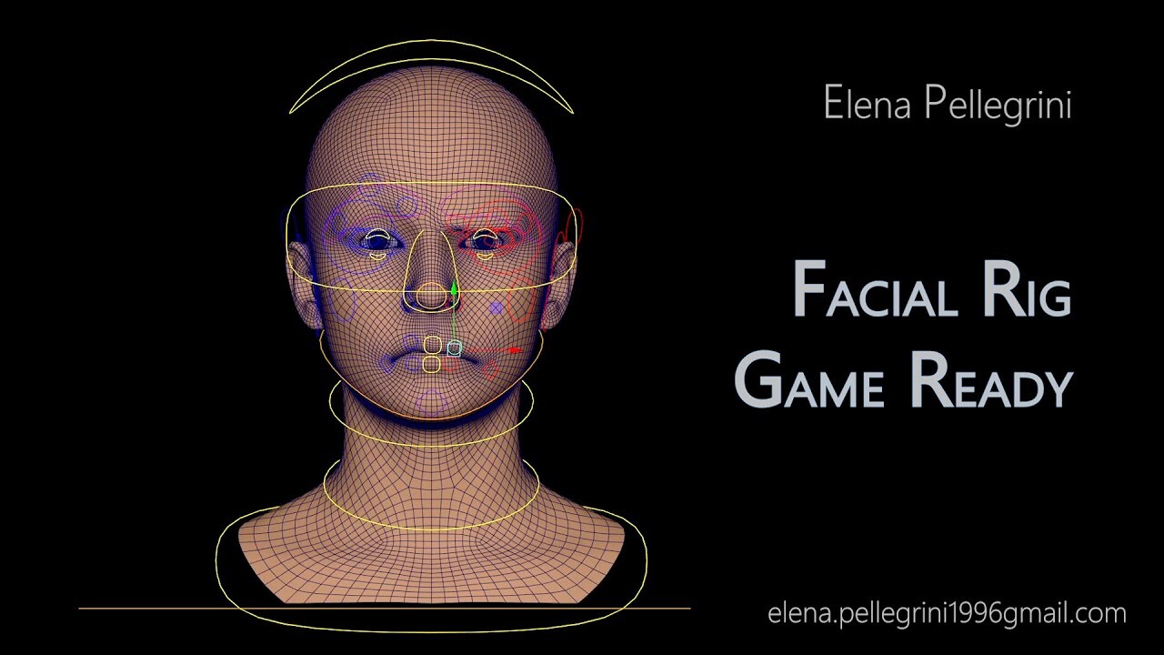 ArtStation - Facial Rig - Game Ready