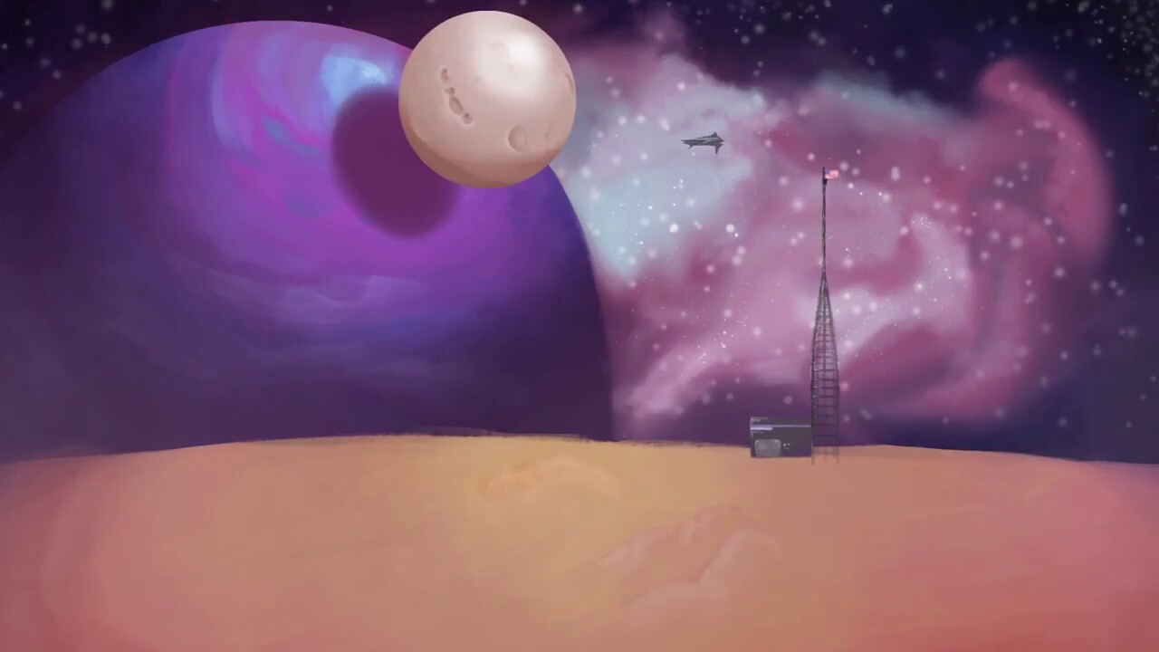 ArtStation - Space Scene