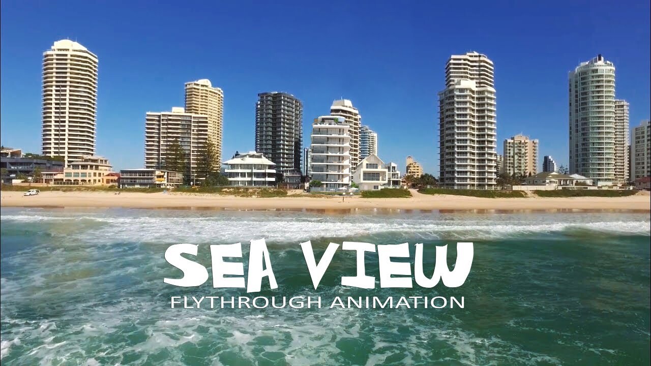 ArtStation - Cinematic Drone Footage of Beach side High rise & Exterior ...