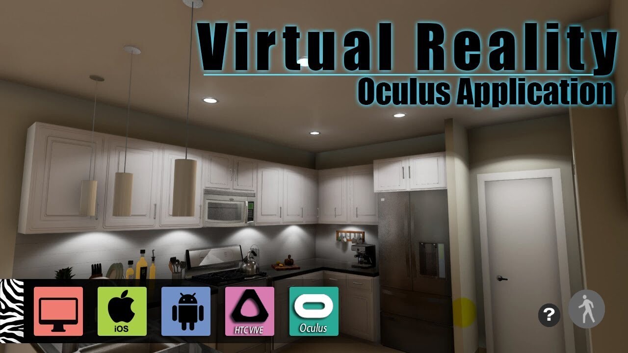 ArtStation - Virtual Reality Oculus Application with kitchen ...