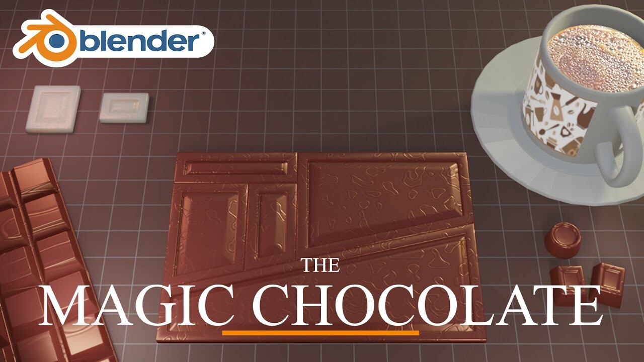 ArtStation - Infinite chocolate bar