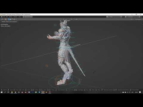 ArtStation - Chacter_Rig_Test