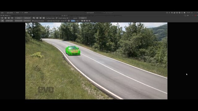 ArtStation - Tracking object (car)