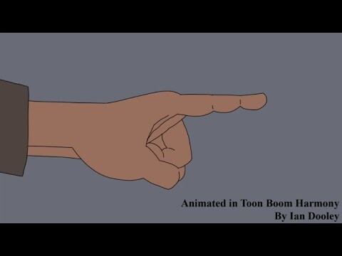 ArtStation - Finger Pointing (2D Animation)