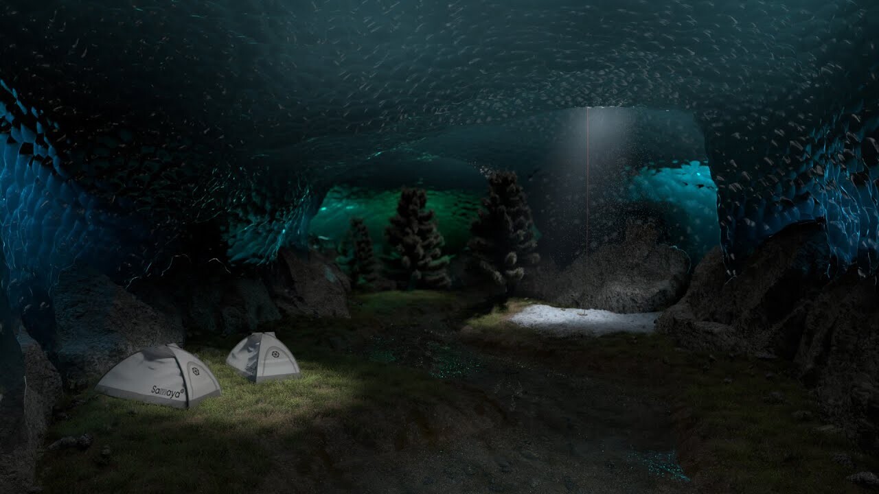ArtStation - Fantastic Ice Cave