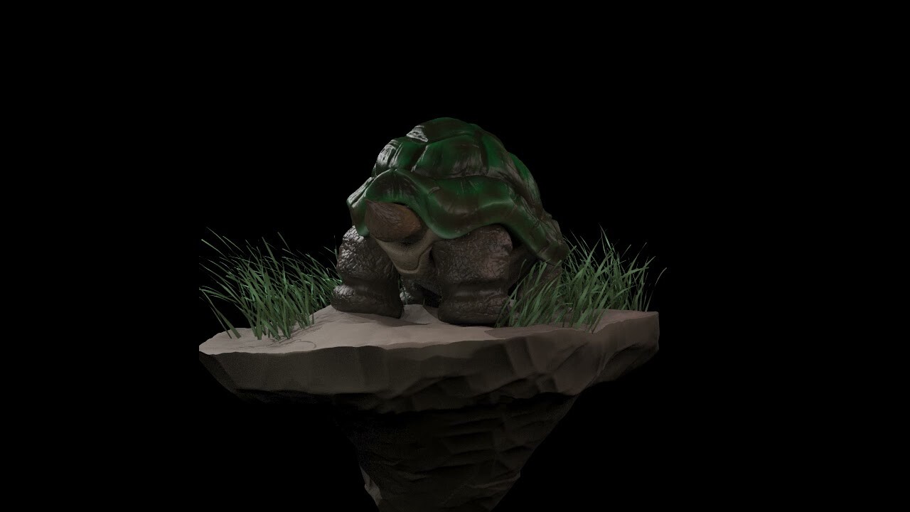 ArtStation - stylized Turtle