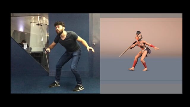 ArtStation - Luis Martín | Reference + Blocking (Bodymechanics Mohican)