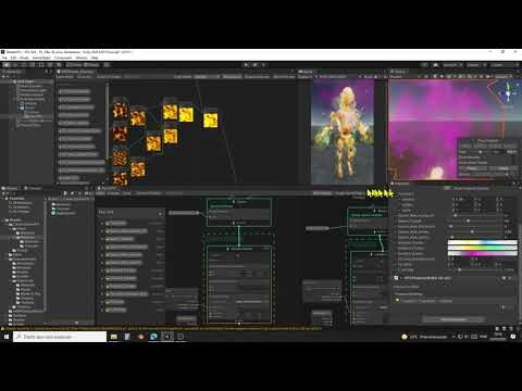 ArtStation - Detailed Presentation of FIRE created in VFX UNITY 3D
