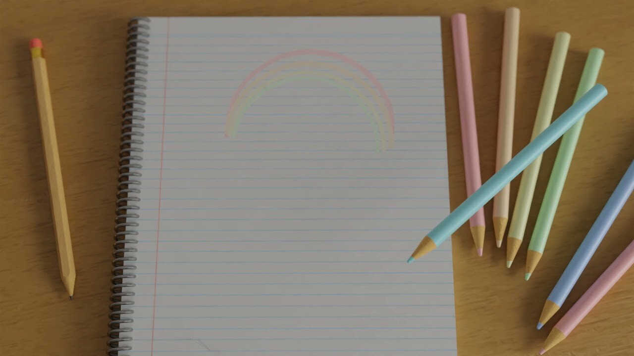 ArtStation - Rainbow Notebook