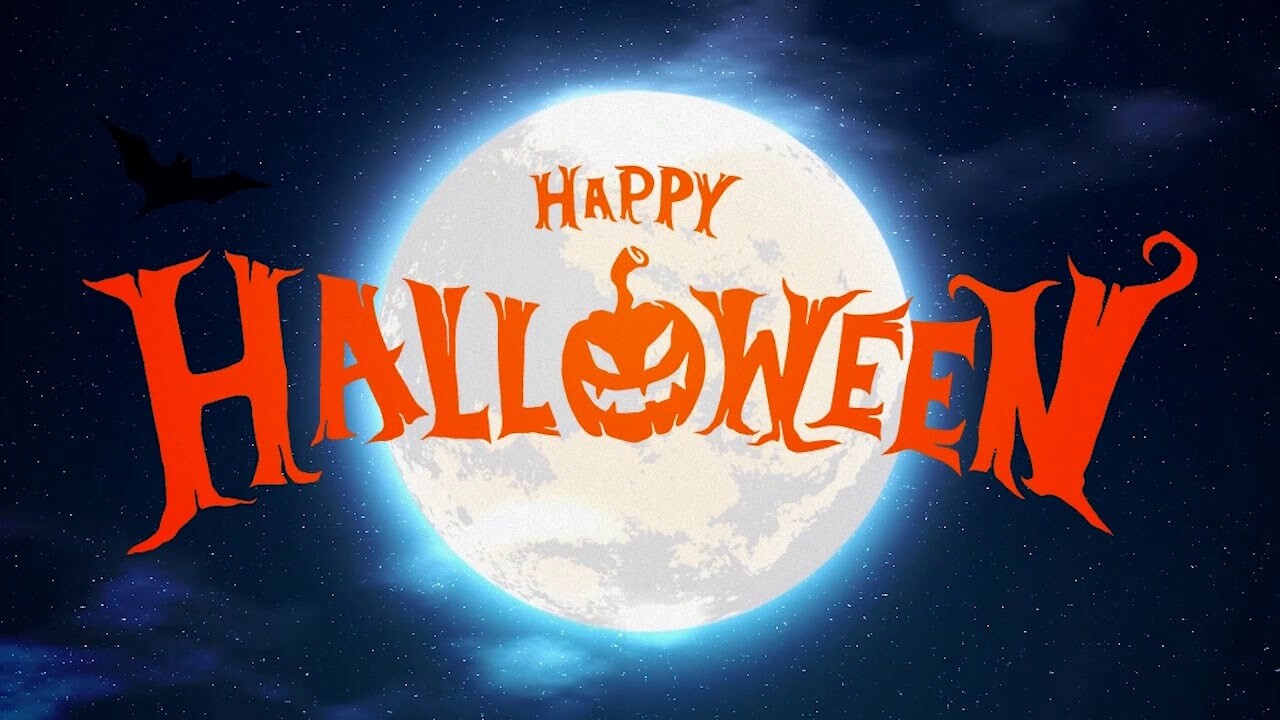 ArtStation - Halloween cardю 3D + 2D animation. Motion graphics