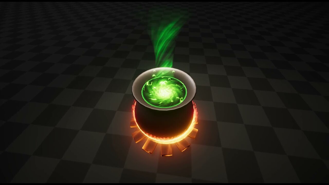 ArtStation - Magic cauldron