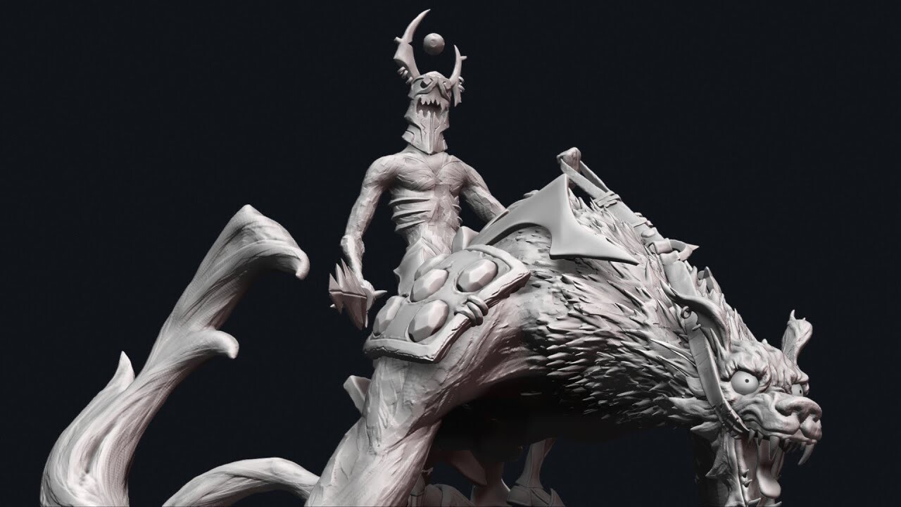 ArtStation - Lycan Rider