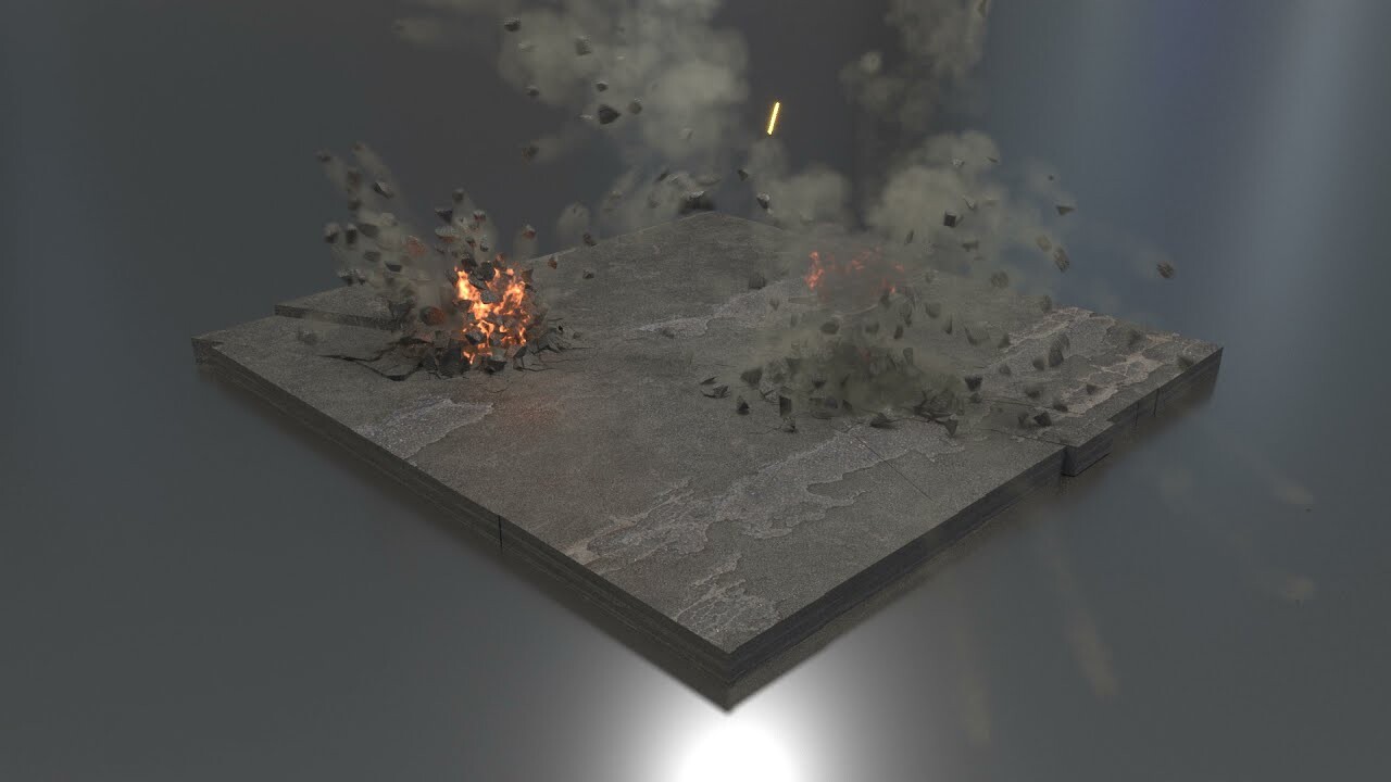 ArtStation - Destruction and explosions