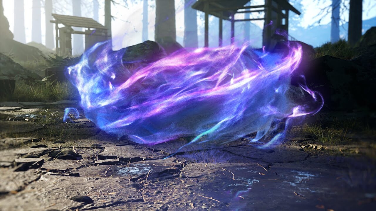 ArtStation - Mystical Particles Intro