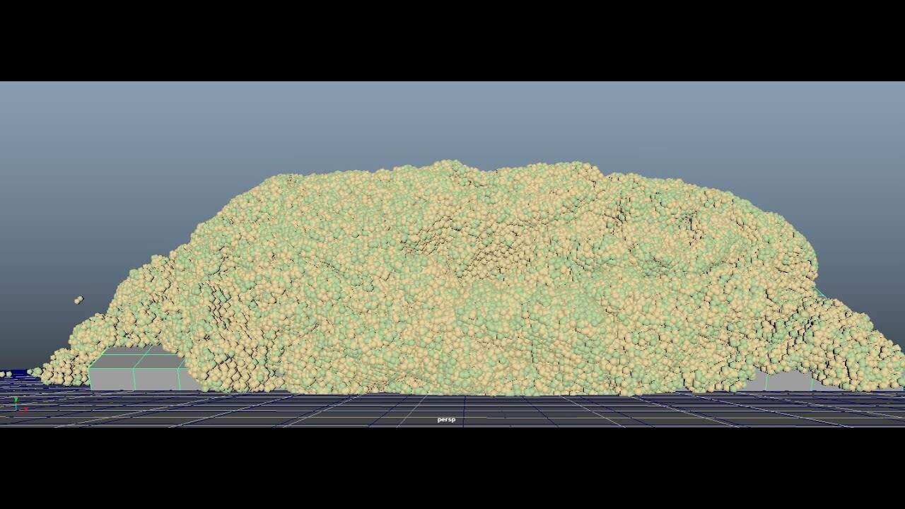 ArtStation - maya fx bifrost graph sand