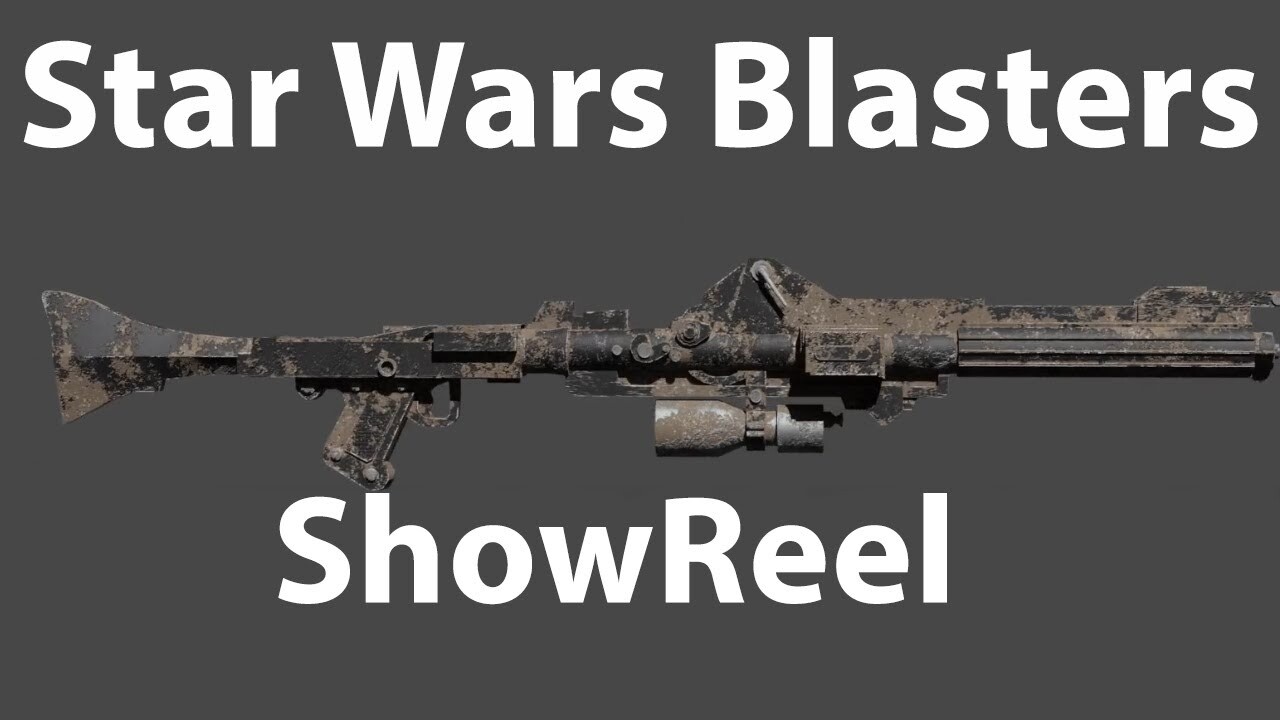 ArtStation - Star Wars Blasters