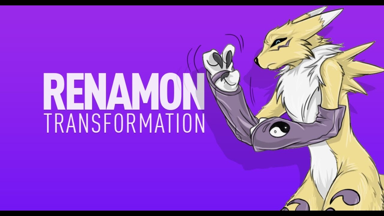 ArtStation - Renamon Transformation
