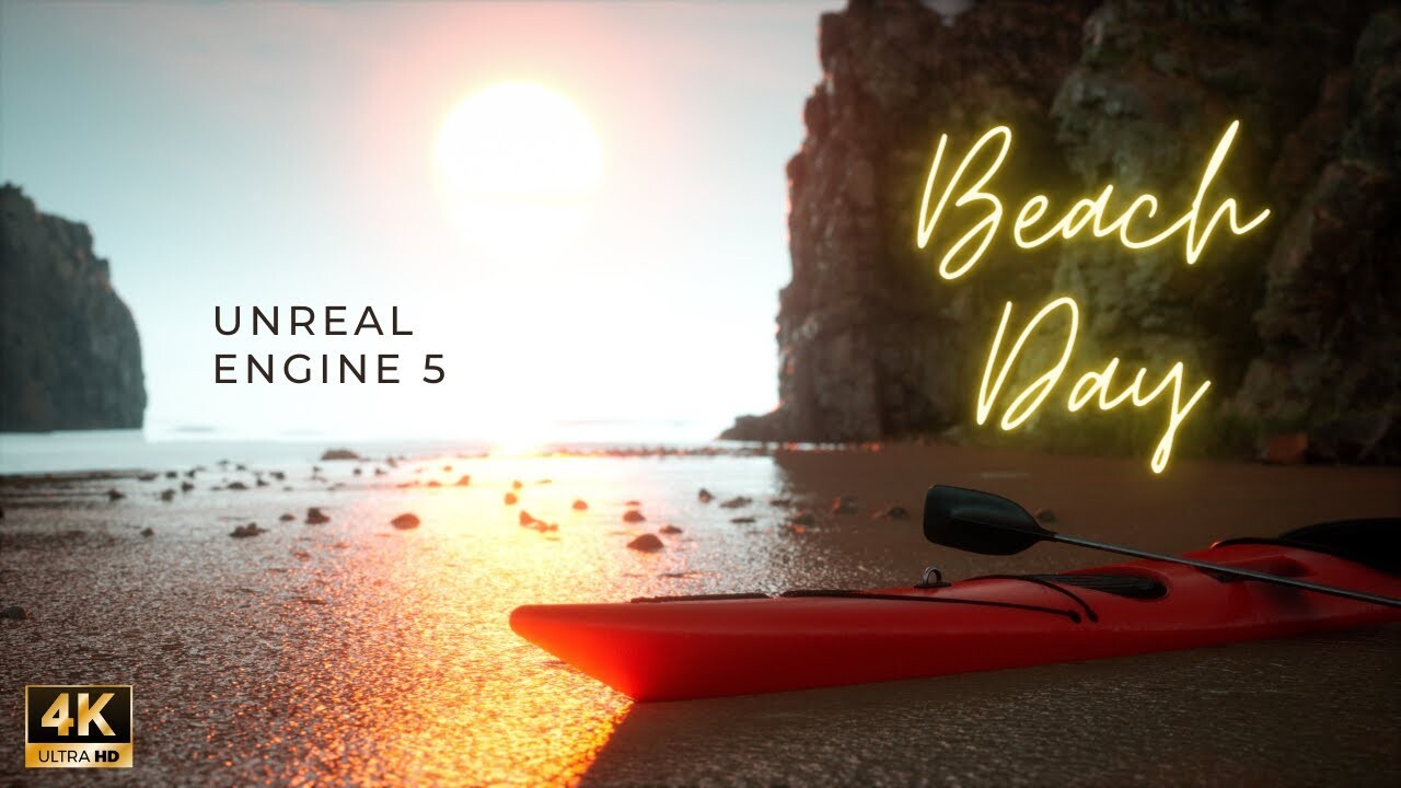 ArtStation - Beach Day