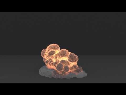 ArtStation - GPU explosion || Houdini Test