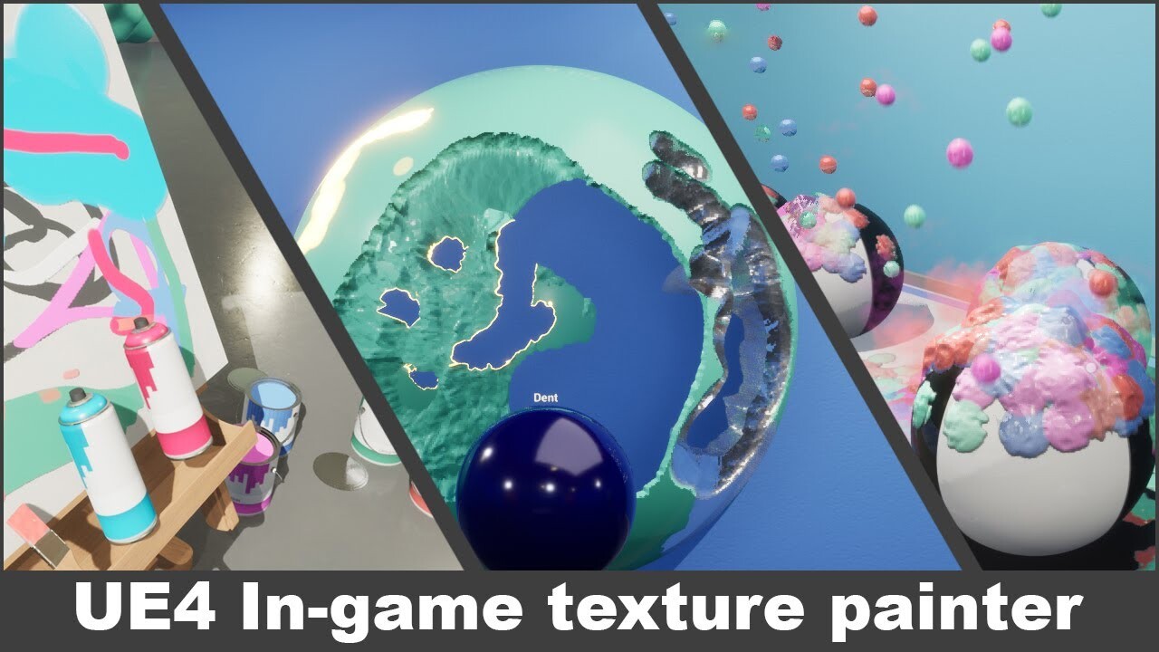 ArtStation - Unreal Engine: Texture Painting Tool
