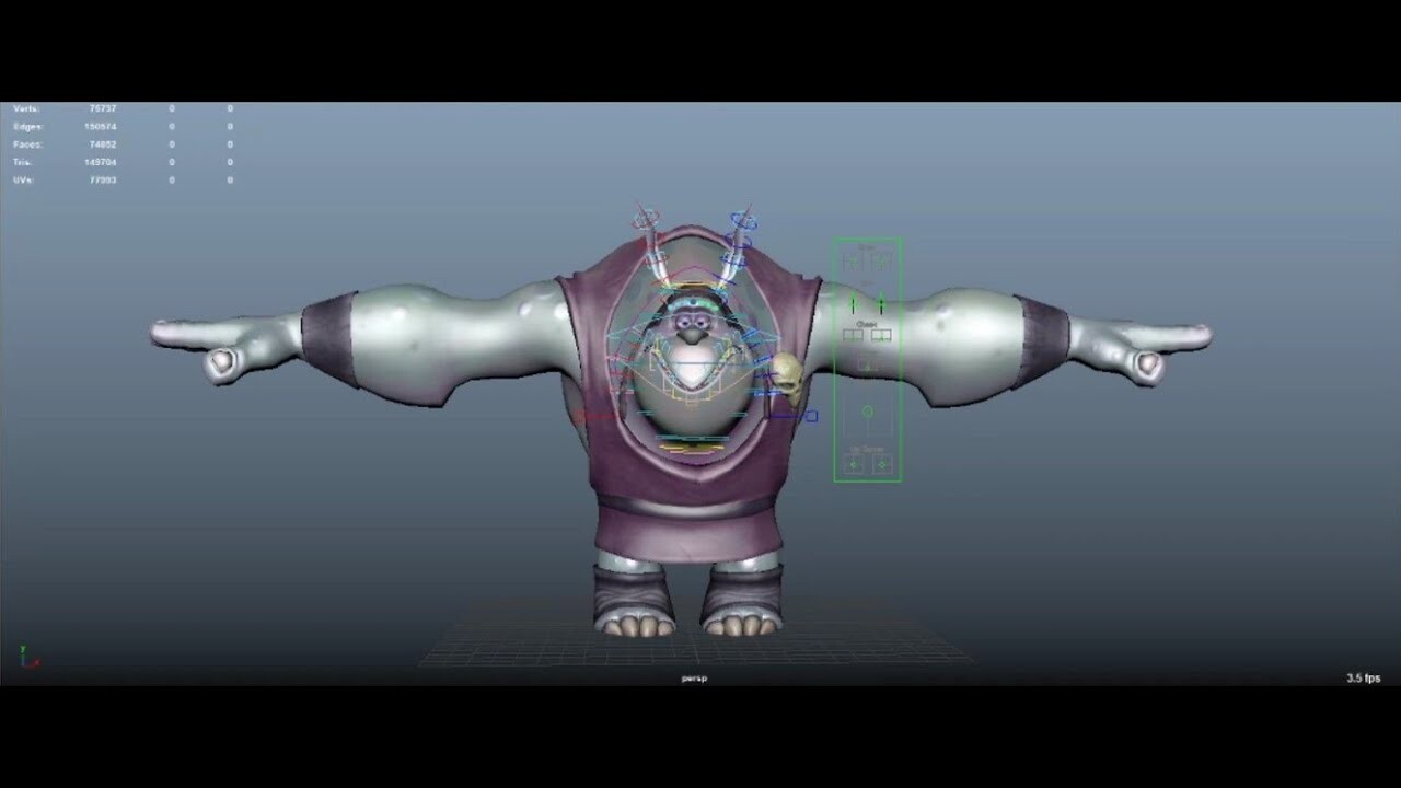 ArtStation - Troll Rigging Reel