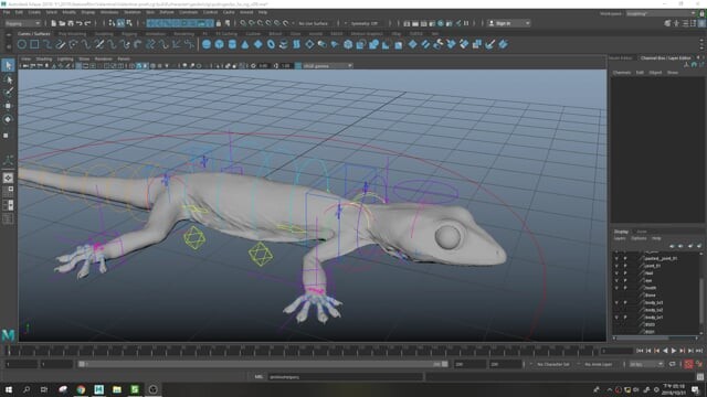 ArtStation - gecko_lw_rigging