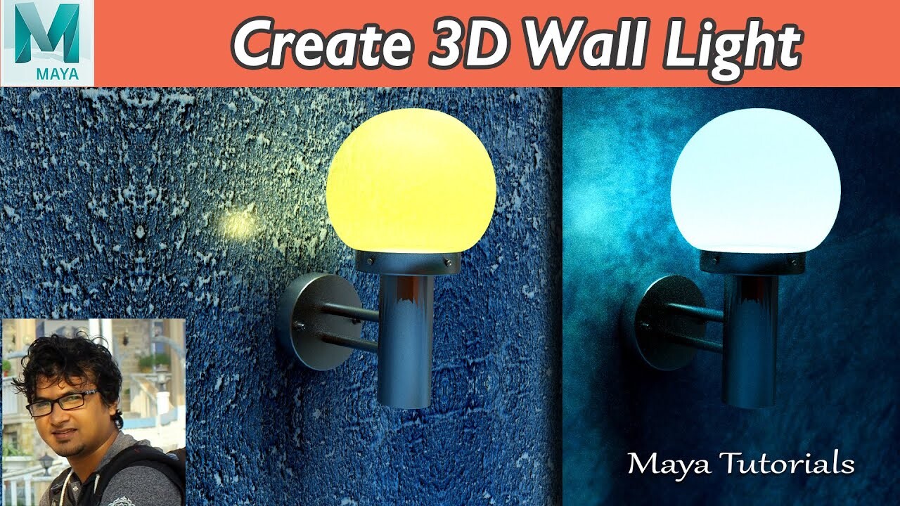 ArtStation - create 3d wall light