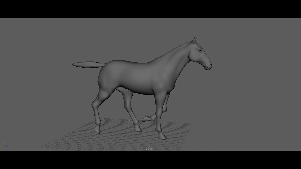 ArtStation - Horse walk cycle