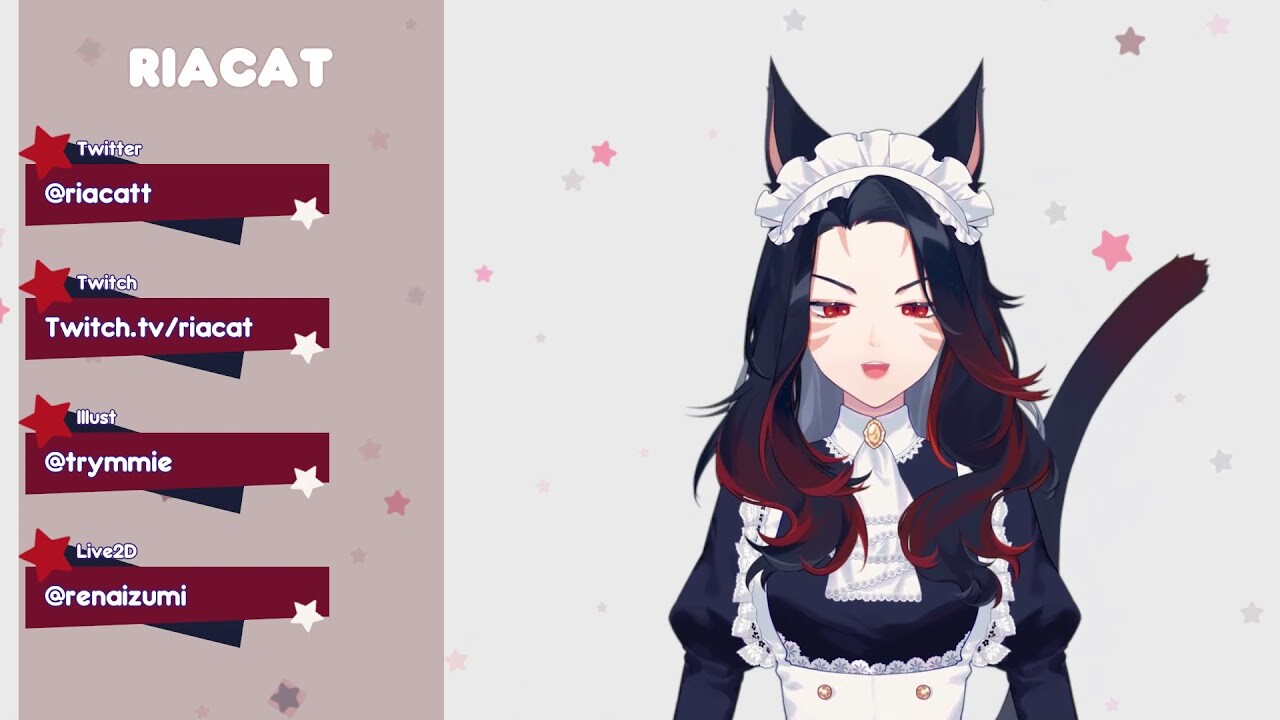 ArtStation - [Live2D] Showcase Riacat