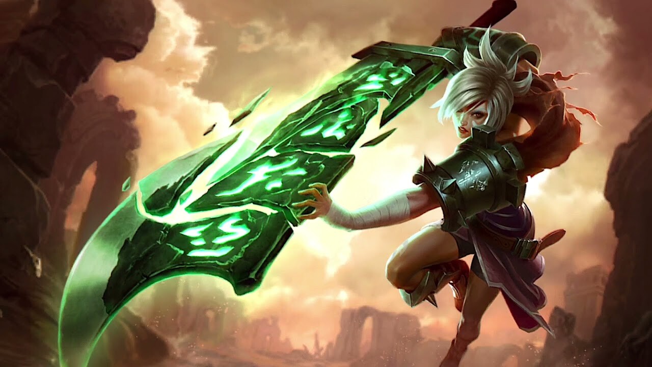 ArtStation - The Exile Riven League of Legends Live Wallpaper