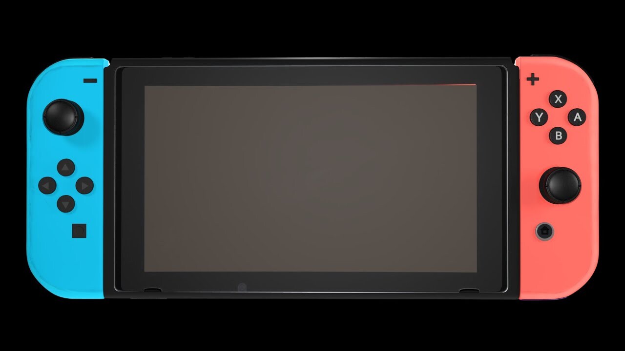 ArtStation - 3D Modeling-Nintendo Switch