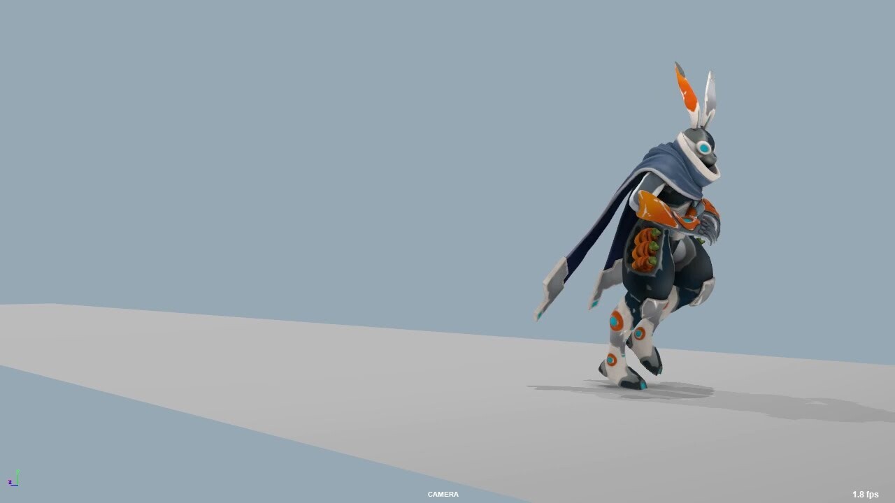 ArtStation - running Rabbit