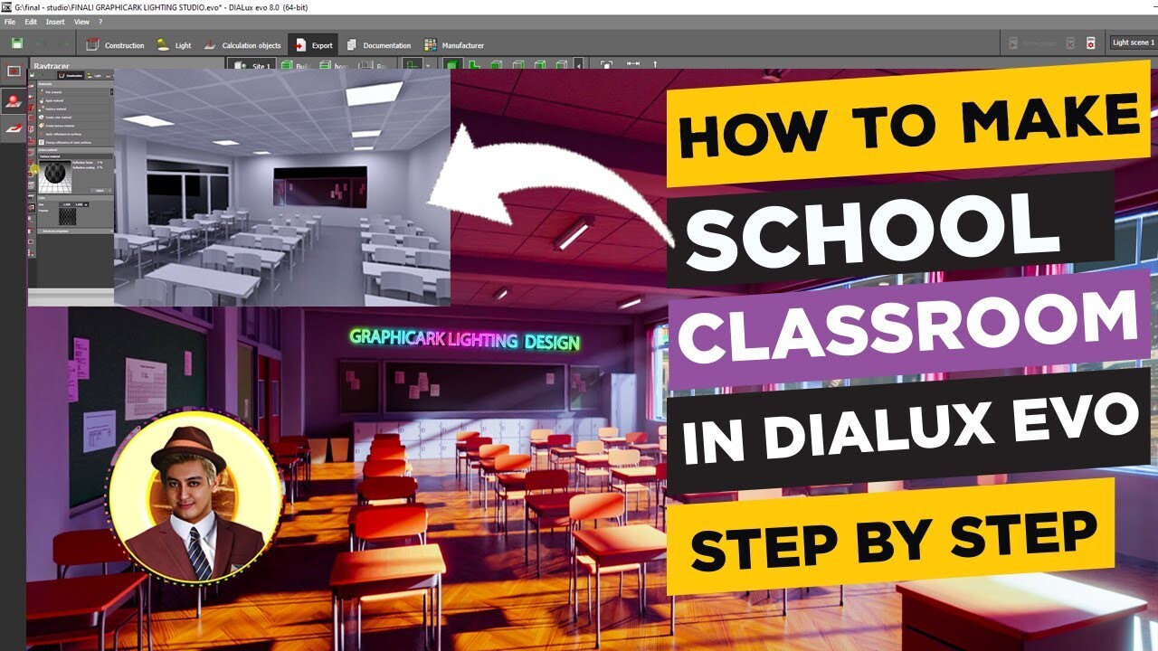 Dialux Lighting Calculation Tutorial | Shelly Lighting