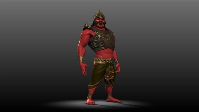 ArtStation - monkey-ravana