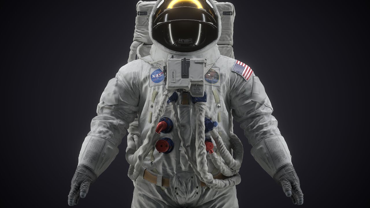 ArtStation - Apollo A7L Spacesuit