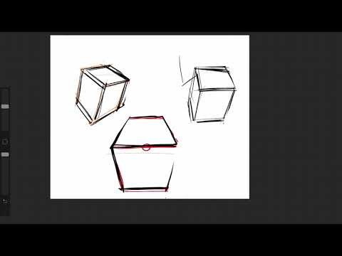 ArtStation - Project 1: Minimum 150 cubes in space, line work only